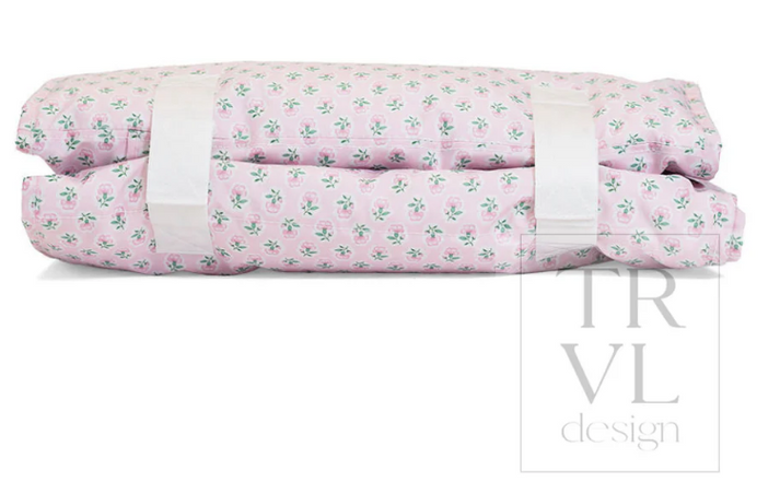 PETITE FLEUR PINK- NAP MAT -Rest Up! – JH Embroidery